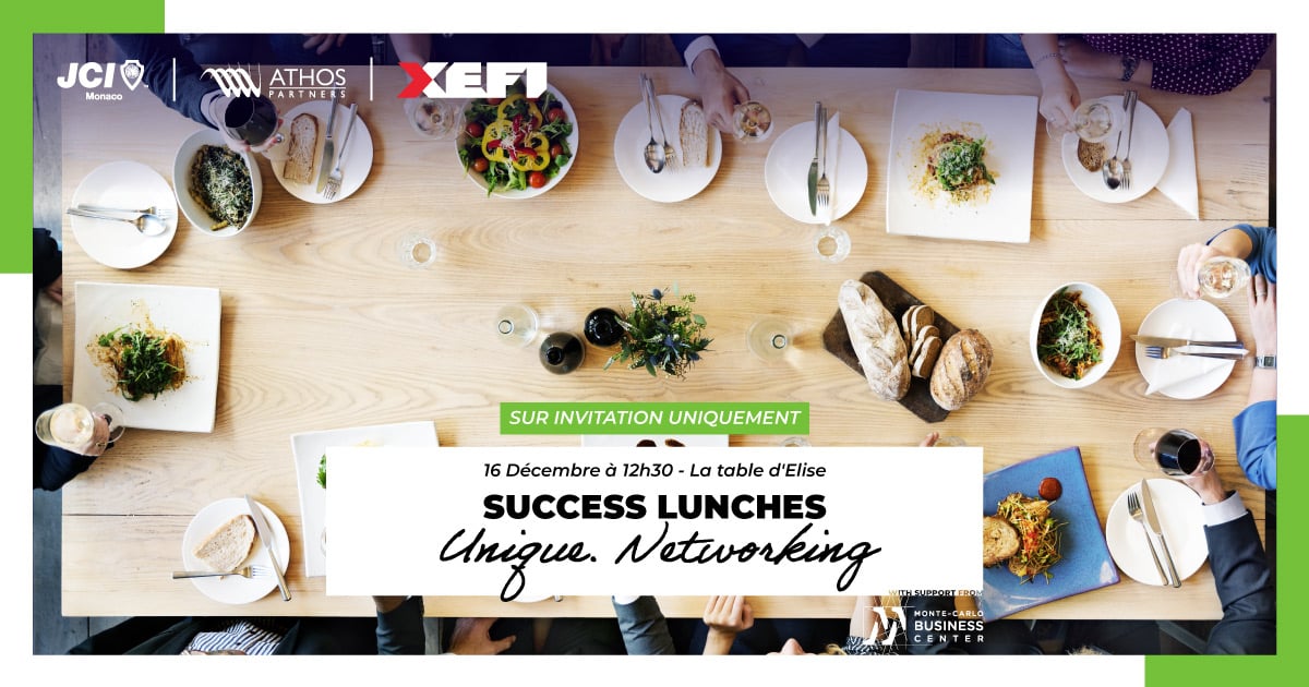 3ème Success Lunch | Jeune Chambre Économique de Monaco